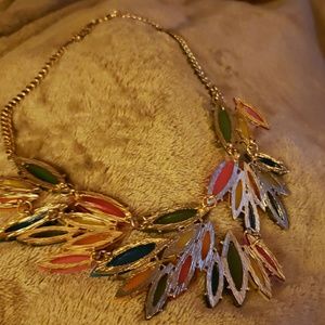 Jewelry | Vintage Tropical Colorful Spring Necklace | Poshmark
